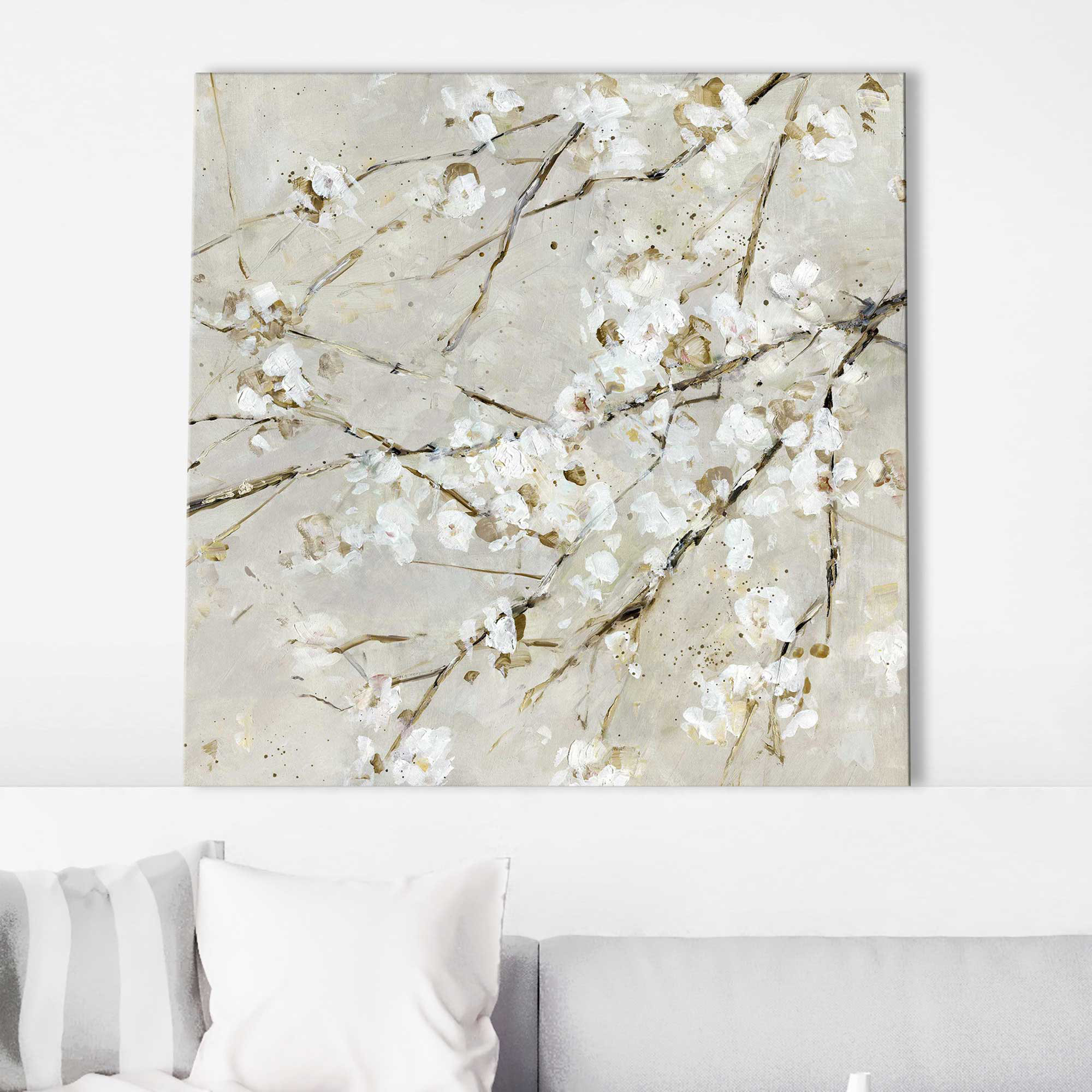 Red Barrel Studio® Blossom Confetti by Sally Swatland - Wrapped Canvas Painting | Wayfair